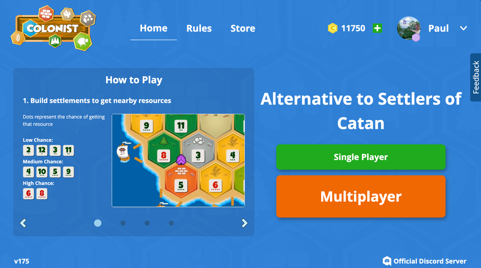 Play Colonist on Discord!